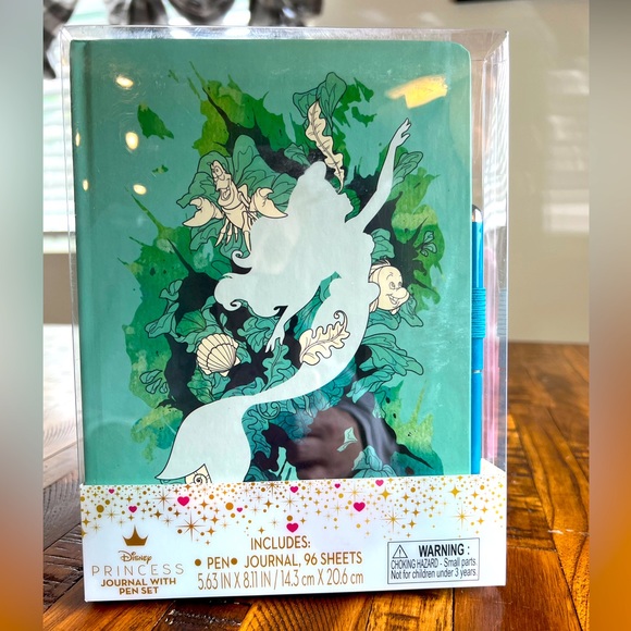 Disney | Office | New Disney Princess Ariel Journal Set With Pen | Poshmark